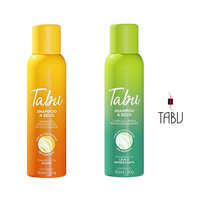 Shampoo a Seco Tabu 150ml | Shopee Brasil