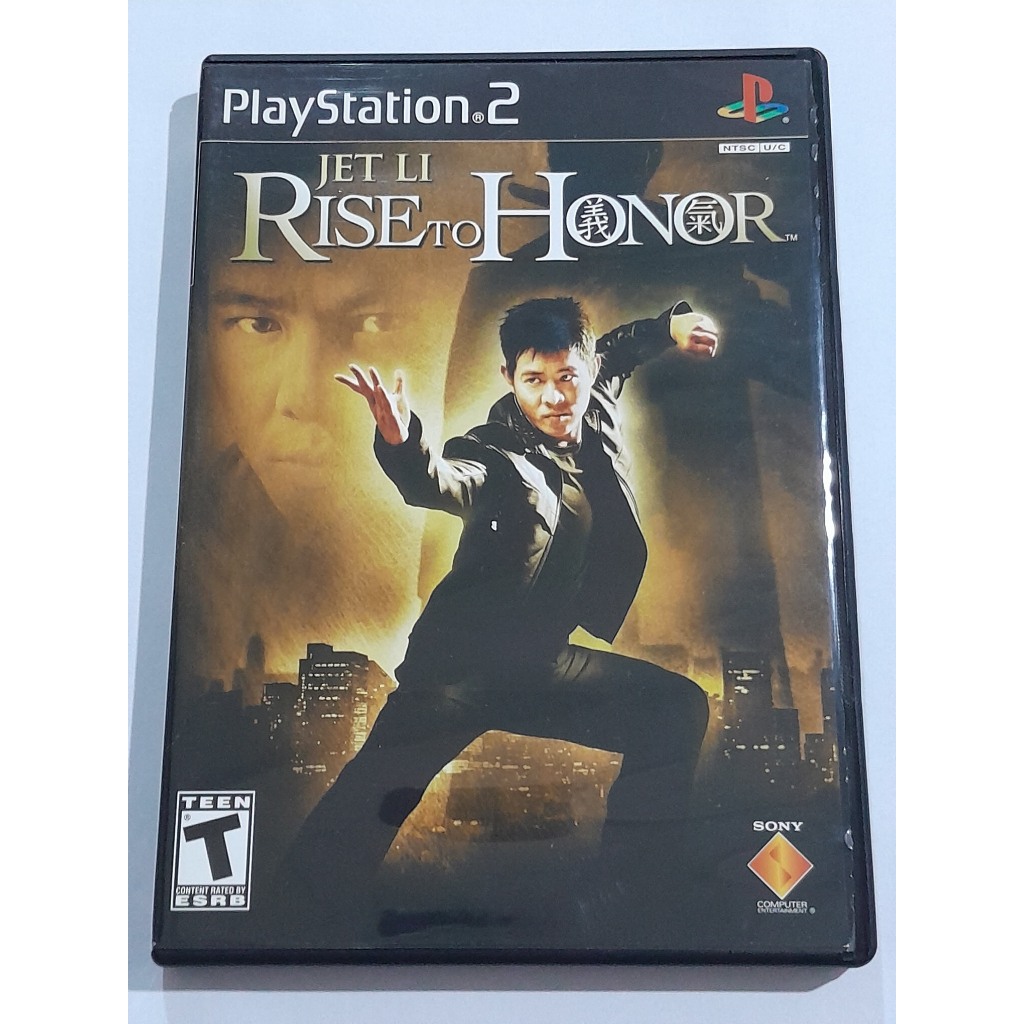 Jet Li Rise to Honor p/ Playstation 2 PS2 Original | Shopee Brasil