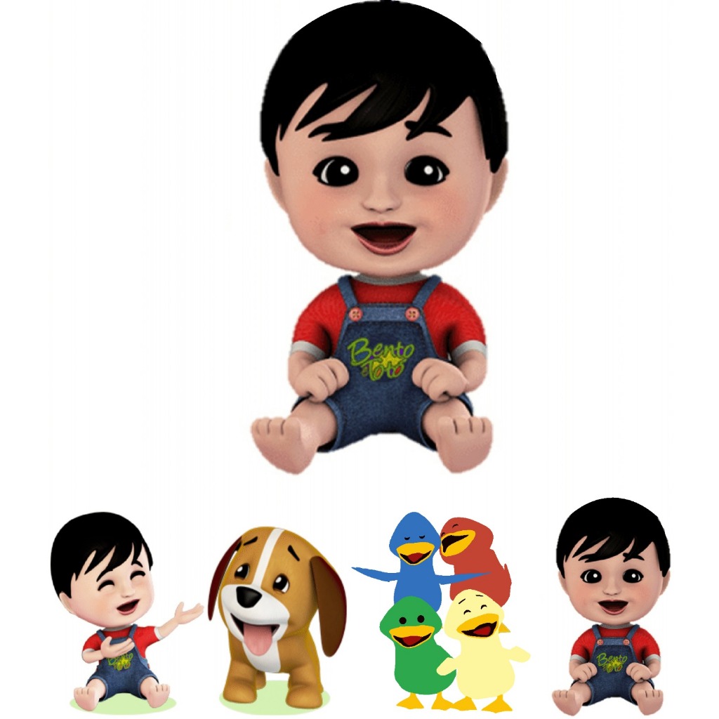 kit display festa Bento e Totó | Shopee Brasil