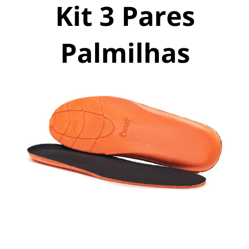 Kit 3 Palmilhas Fina Macia Anatômica de eva Confortável Ortopédica Para Tênis | Shopee Brasil