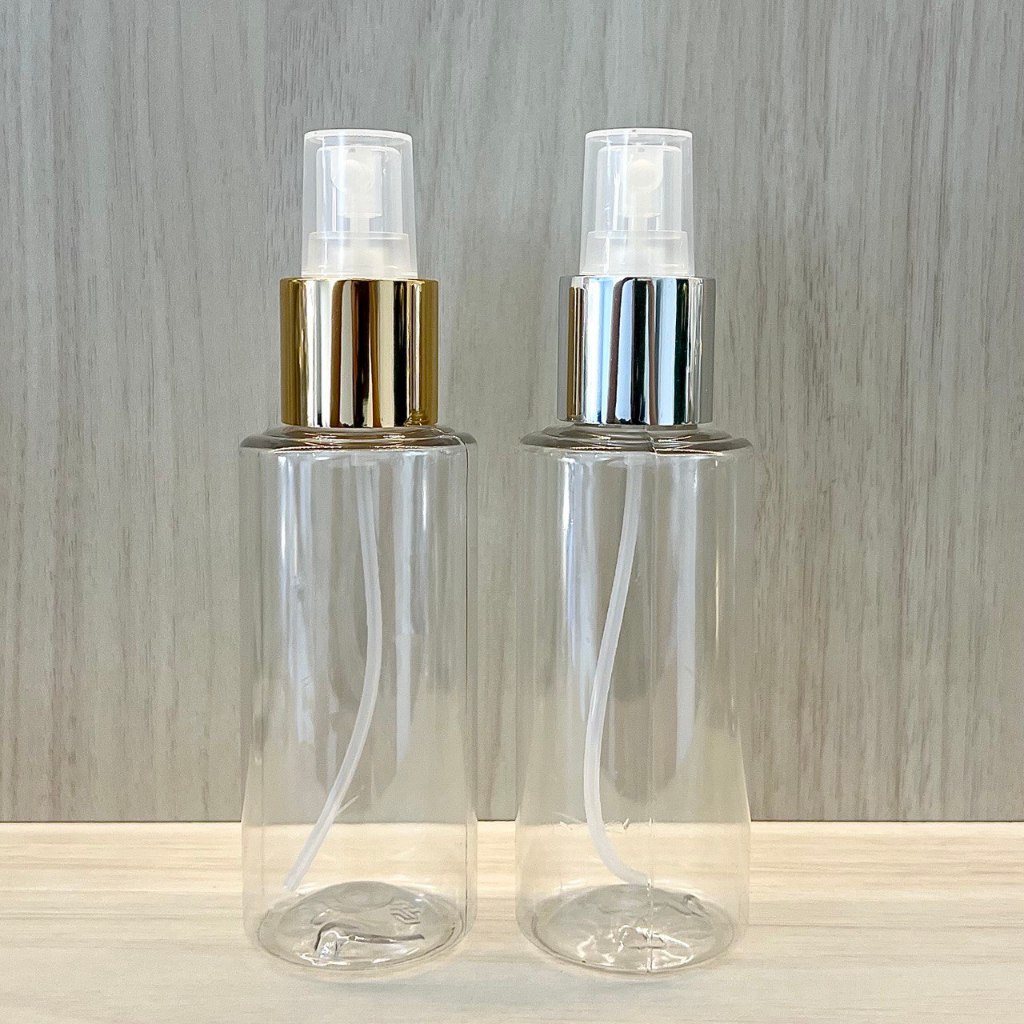 10 Frasco pet cilíndrico com válvula spray luxo 120ml R.24/415 - Faz a Boa!