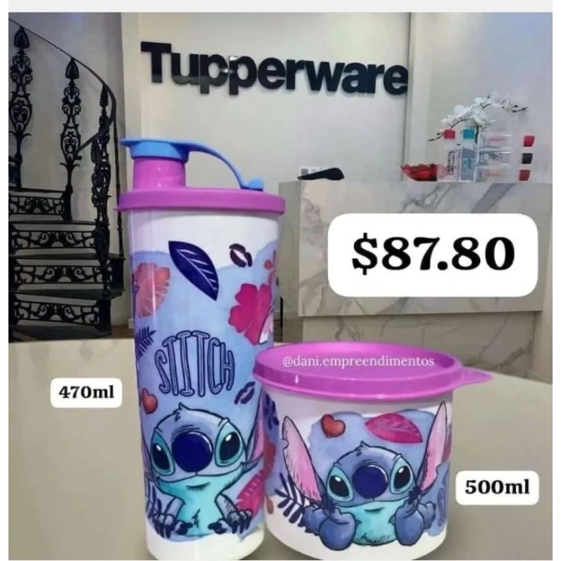 Kit Stitch Tupperware | Shopee Brasil