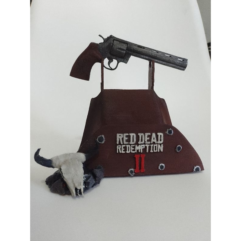 Red Dead Redemption 2 Escultura e Stand para Controle | Shopee Brasil