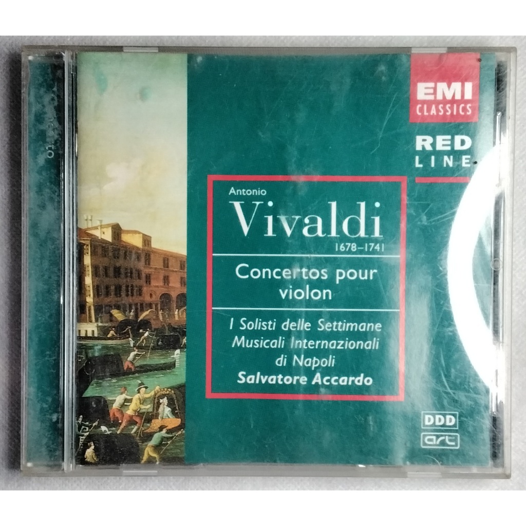 CD Antonio Vivaldi: Concertos Pour Violon | Shopee Brasil