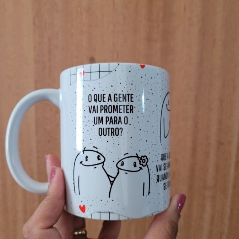 Caneca- Grey's Anatomy "O que a gente vai prometer um pro outro" Flork ...