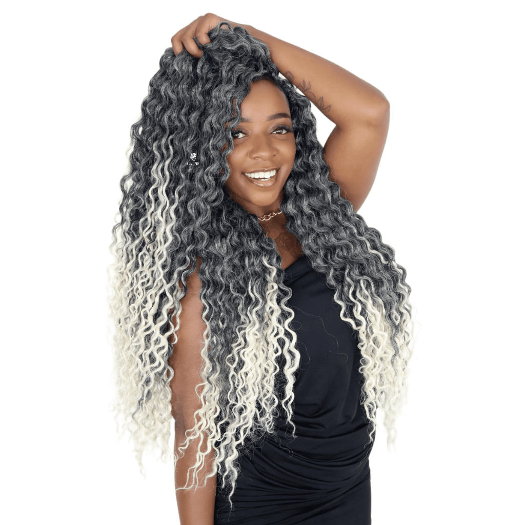Aplique De Cabelo Bio Organico Cacheado Crochet Braids Mega Hair ...