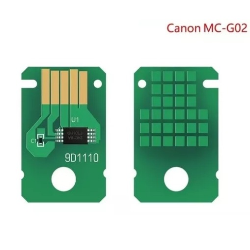 Chip Do Cartucho De Manutenção Mc-g02 Canon G510 G610 G2160 G3160 ...