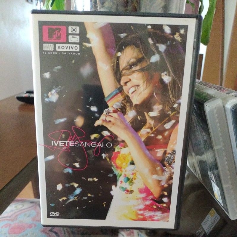 Dvd Ivete Sangalo Mtv ao vivo. ORIGINAL. | Shopee Brasil