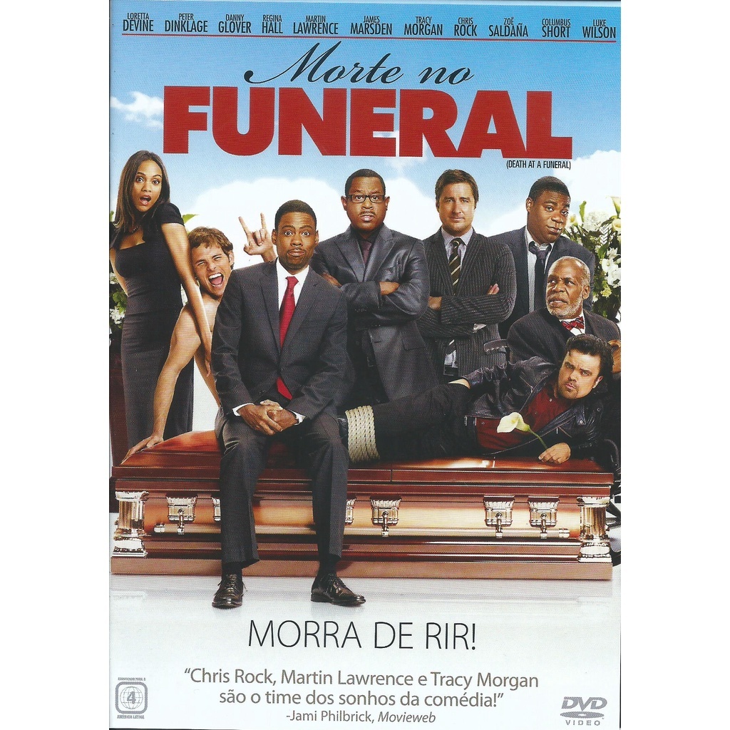 Dvd Morte No Funeral Original/ Dublado | Shopee Brasil