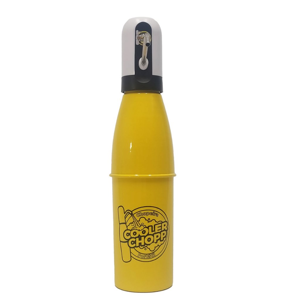 Cooler Chopp - Chopeira eletrônica portátil - Amarela | Shopee Brasil