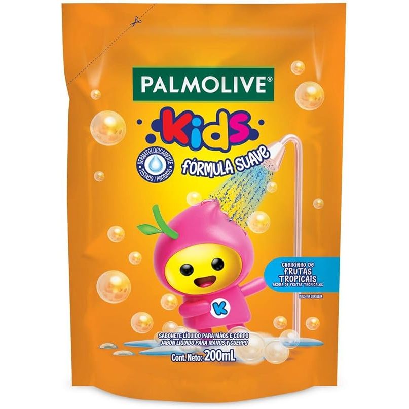 Palmolive Kids - Refil Sabonete Líquido Infantil, 200Ml | Shopee Brasil