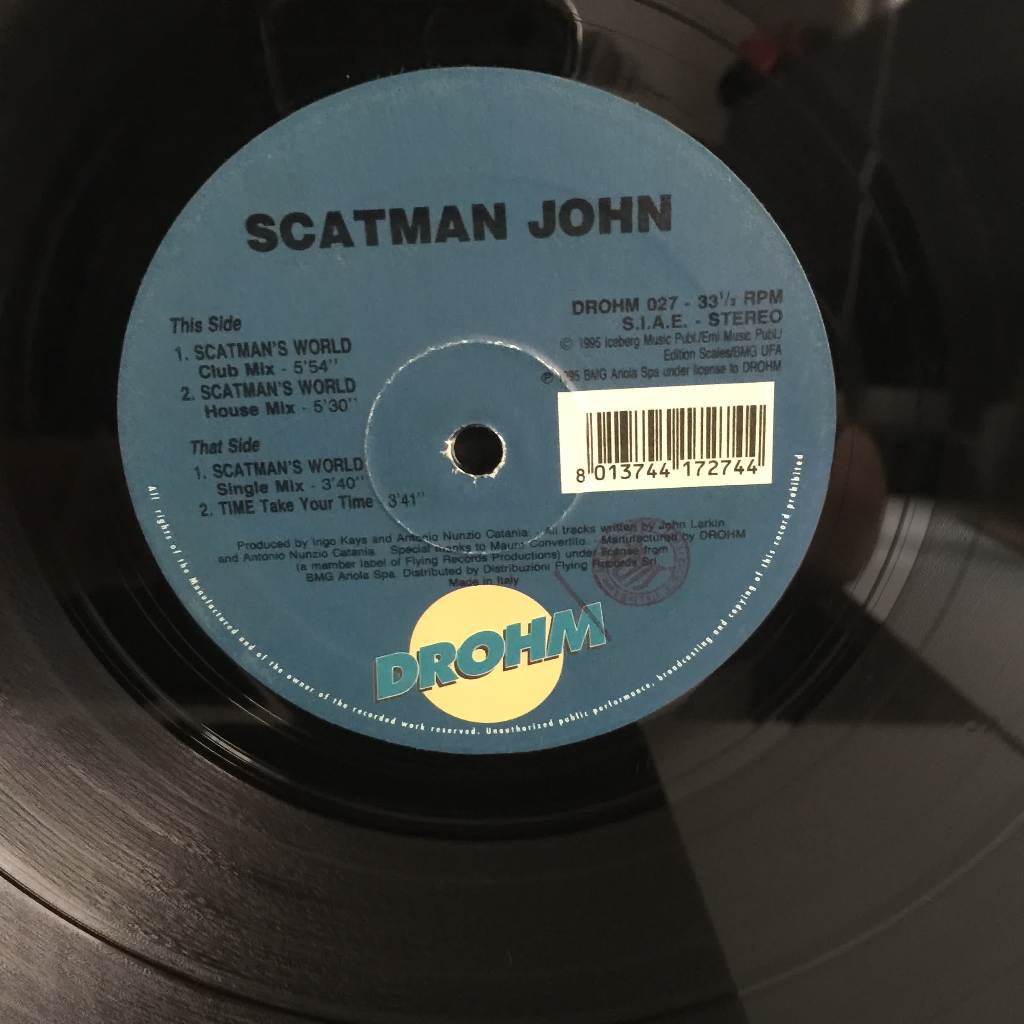 LP SINGLE - SCATMAN JOHN - SCATMAN'S WORLD | Shopee Brasil