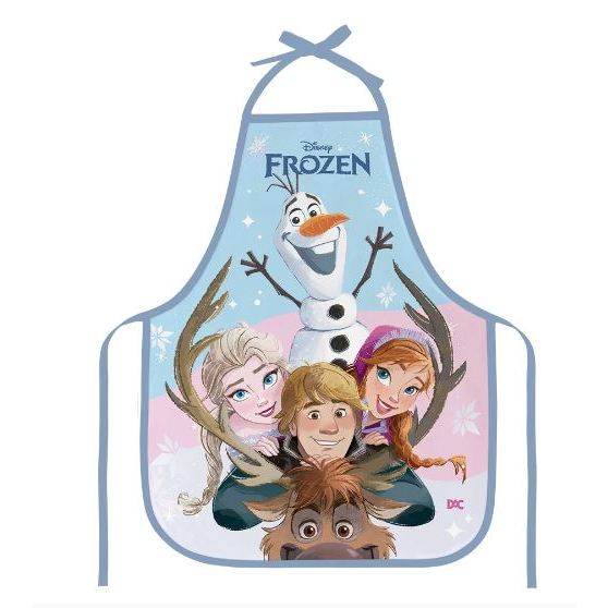 Avental Infantil Escolar Frozen Elsa Anna Olaf DAC PVC | Shopee Brasil