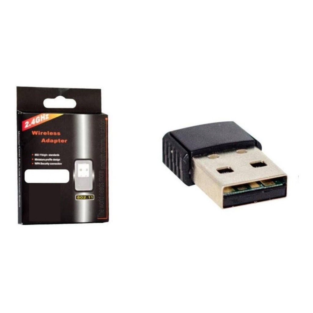 Mini Adaptador Receptor Wireless Usb Mini Nano 150mbps | Shopee Brasil
