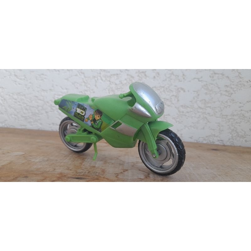 Brinquedo moto Ben 10 Kawasaki Ninja 16cm | Shopee Brasil