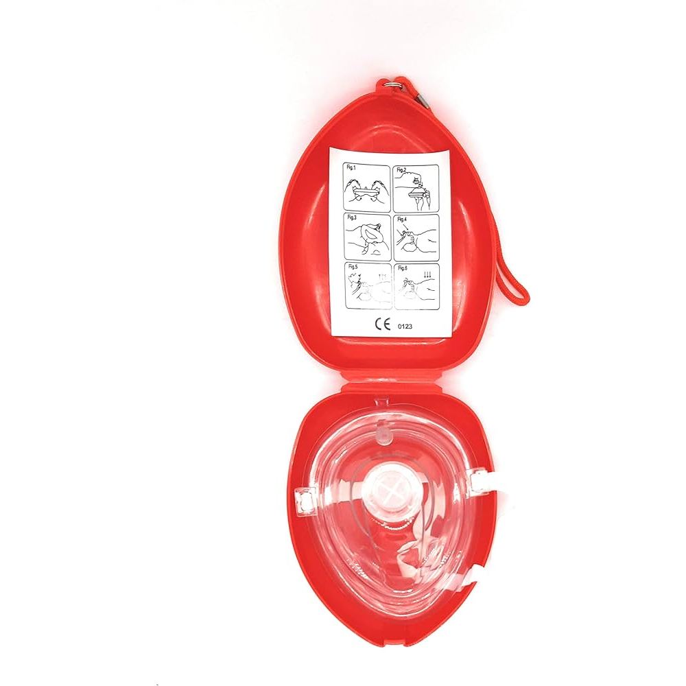 Máscara Pocket Mask Rcp Ressuscitadora Md - Pronta Entrega | Shopee Brasil