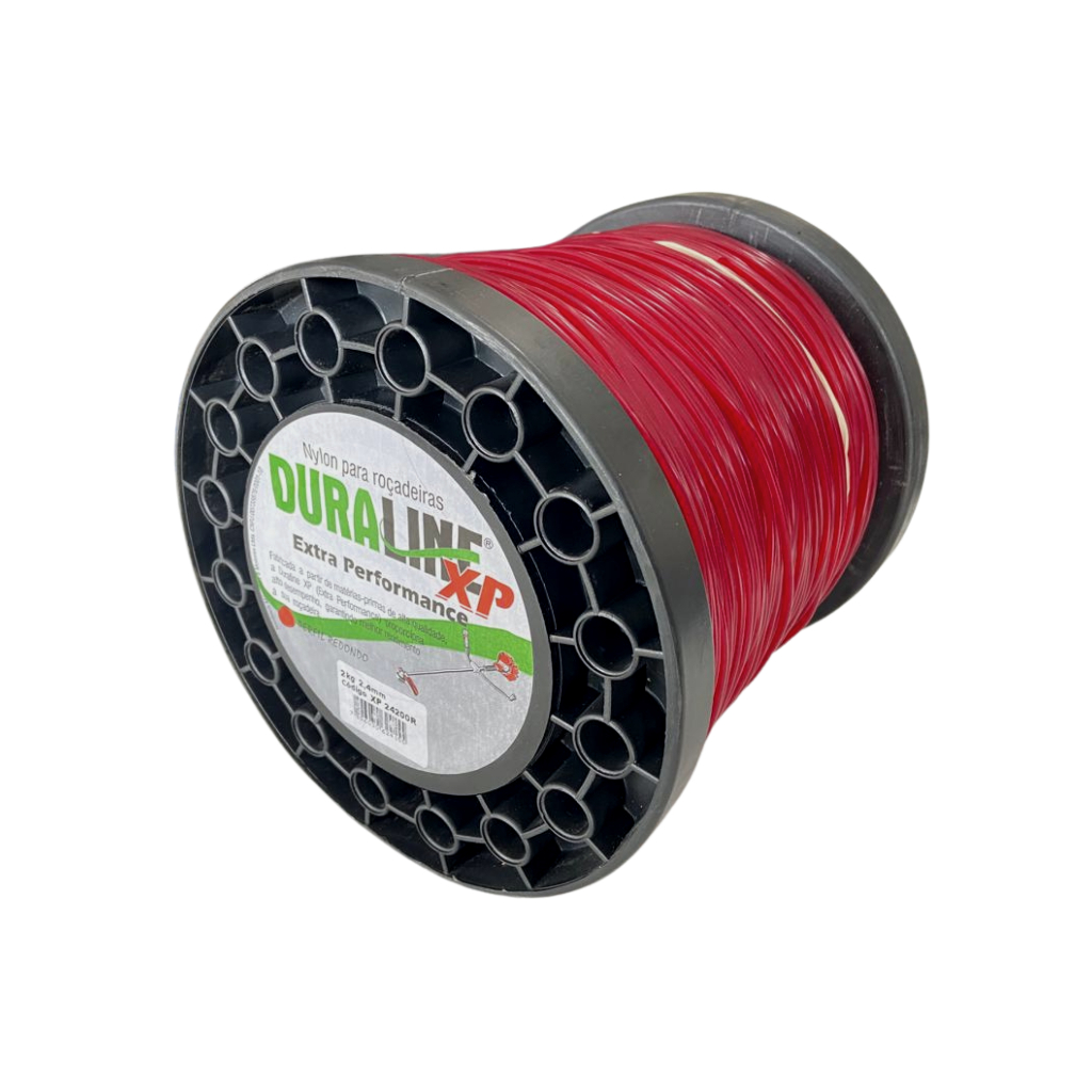 Bobina Fio De Nylon Roçadeira Rolo 2,0kg Redondo 2,4mm | Shopee Brasil