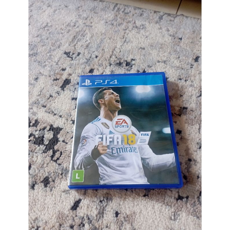 FIFA 18 PS4 Mídia física | Shopee Brasil