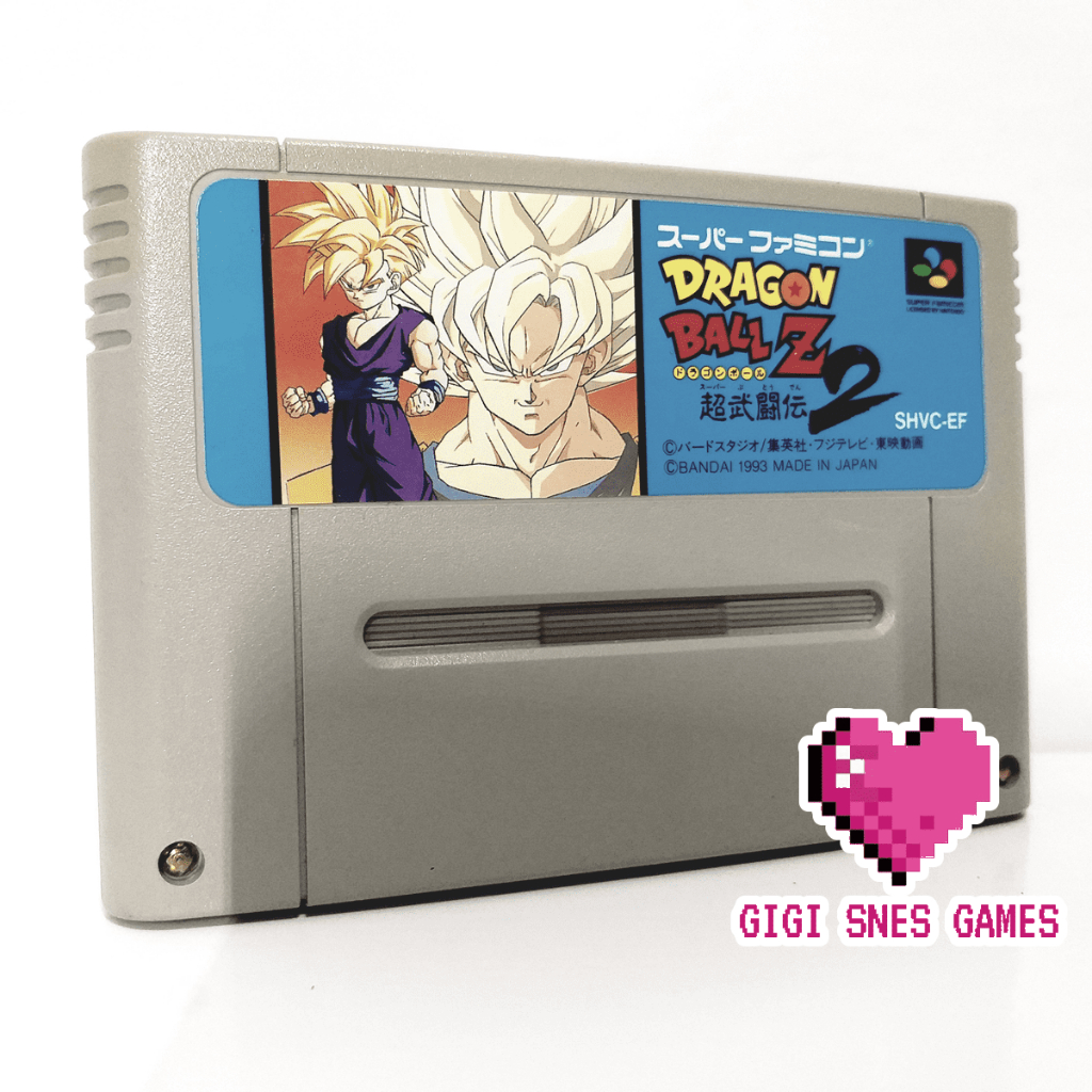 Jogo ORIGINAL Dragon Ball Z - Super Butoden 2 ( SNES / SFC ) | Shopee ...