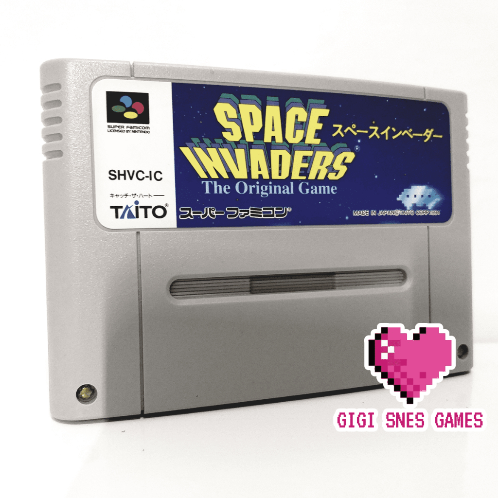 Jogo ORIGINAL Space Invaders ( SNES / SFC ) | Shopee Brasil