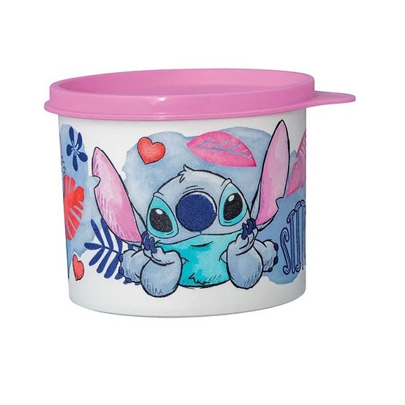 Tupperware Pote Redondinha Stitch 500ml | Shopee Brasil