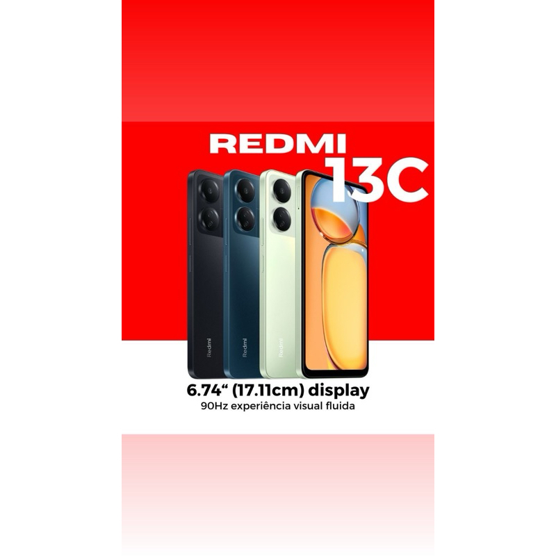 Smartphone Redm 13C de 256gb 8 de ram | Shopee Brasil