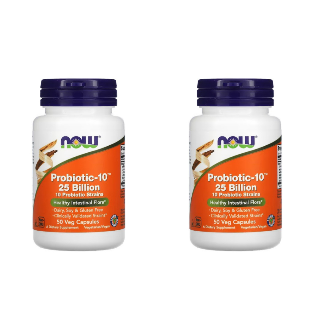 KIT 2UN Probiotic-10 25 Billion Cápsula 50 | Shopee Brasil