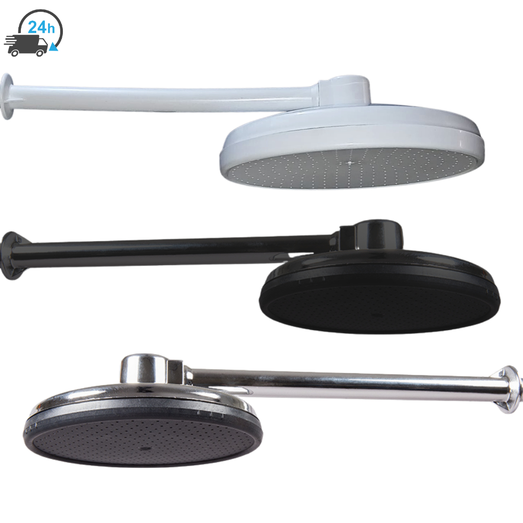 Ducha Fria Cascata Chuveiro Para Piscina Jardim Grande Branco Ou ...