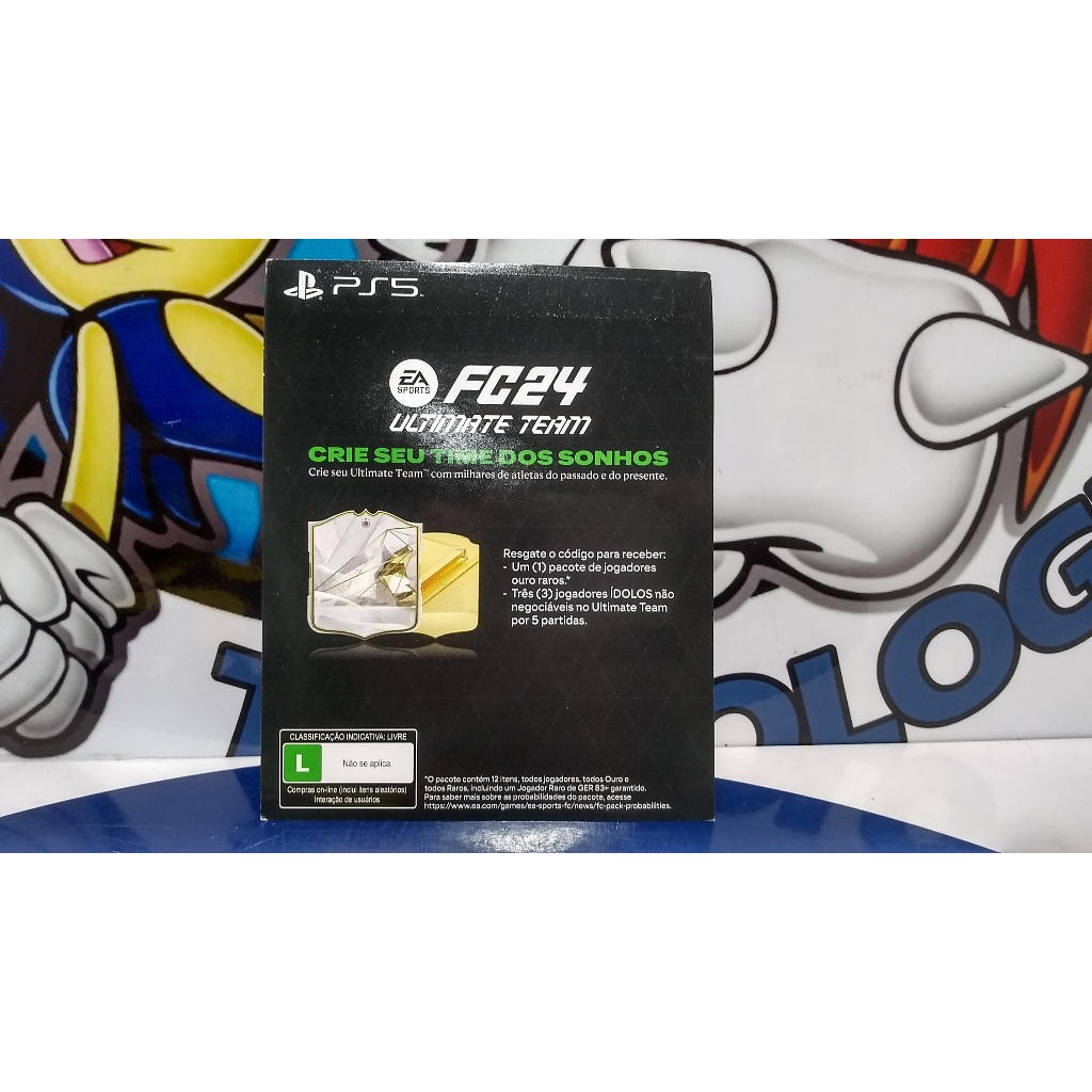 fc24 ultimate team código | Shopee Brasil