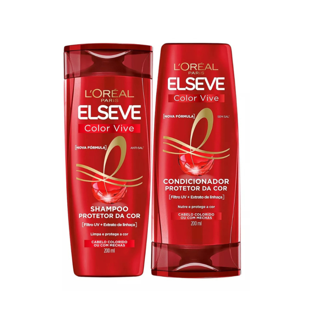 Kit Elseve Color Vive 200ml Shampoo e Condicionador L'Oréal Paris ...