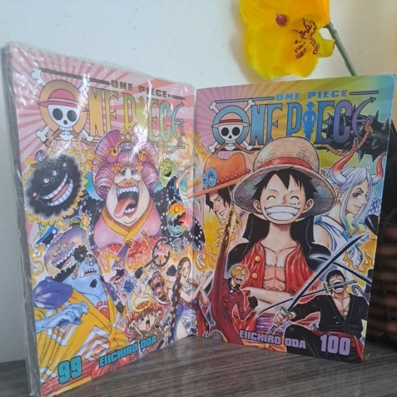 One Piece - vol. 99 e 100 ( 99 lacrado) | Shopee Brasil