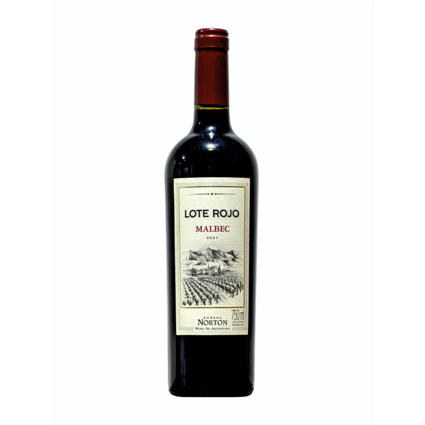 Vinho Lote Rojo Malbec Norton Seco 2021 750ml | Shopee Brasil