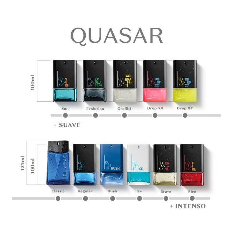 Linha Quasar ( embalagem antiga ) | Shopee Brasil