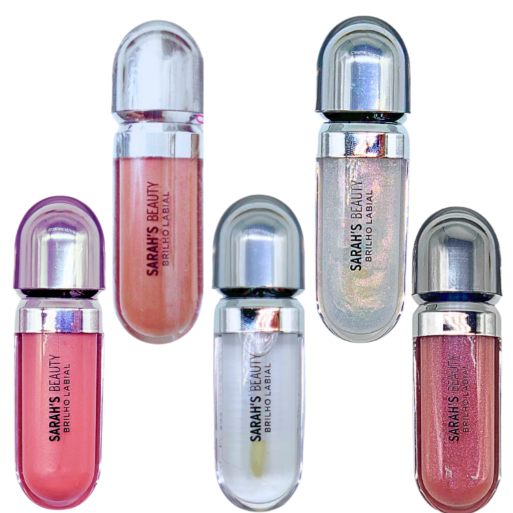 Kit Glos Labial Sarah Beauty | Shopee Brasil