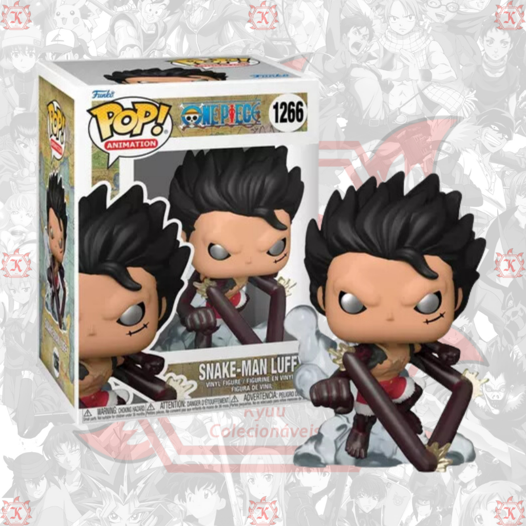 FUNKO POP ONE PIECE - LUFFY SNAKE-MAN 1266 | Shopee Brasil