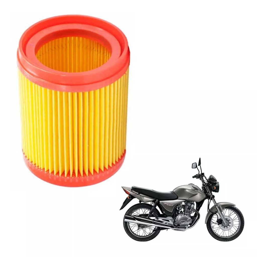 Filtro Ar Da Titan 150 2004/2005/2006/2007/2008 Modelo Original ...