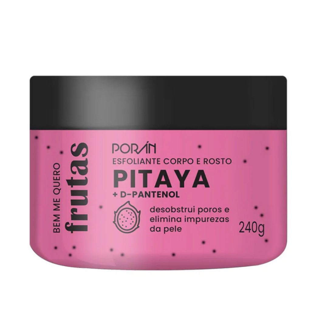 Esfoliante Corpo e Rosto De Pitaya Poran 240g | Shopee Brasil
