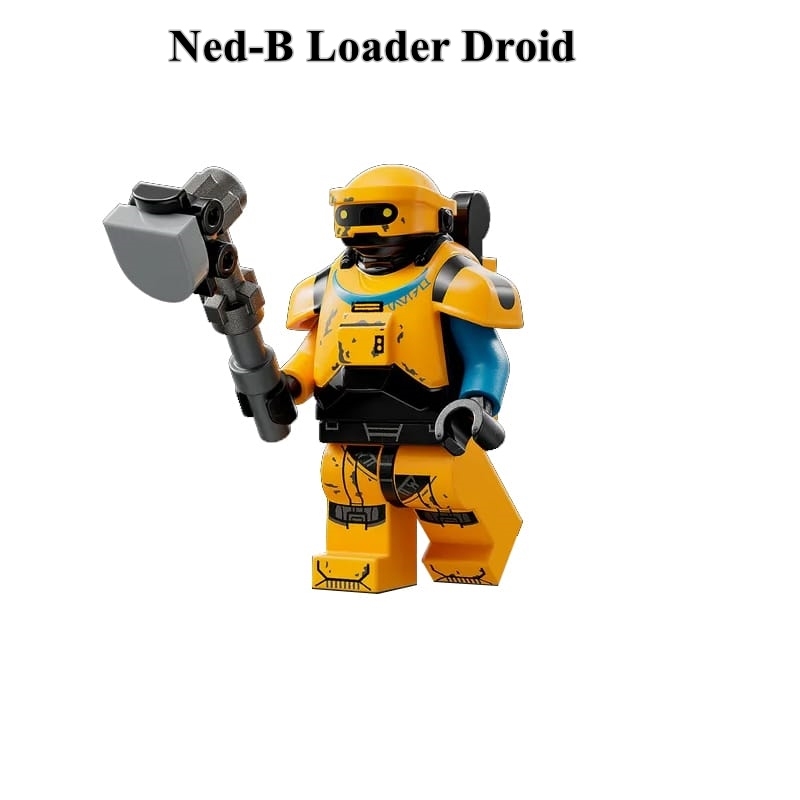 St Wars Ned-B Loader Droid minifigure de coleção luke mandaloriano ...