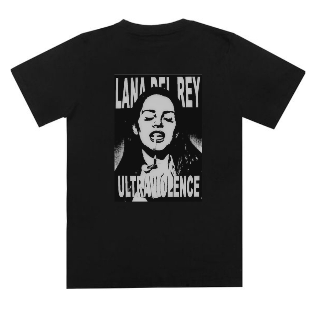Camiseta Lana del rey black | Shopee Brasil
