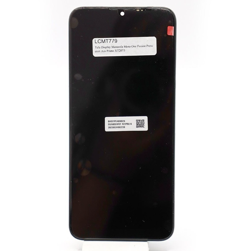 Tela Display Touch Frontal Moto One Fusion XT2073-2 C/Aro | Shopee Brasil