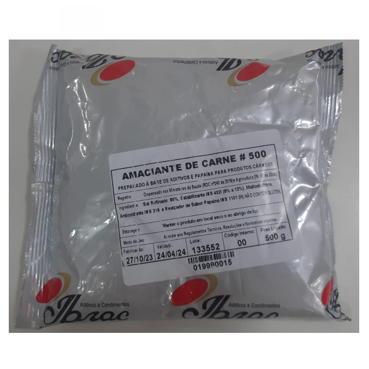 Amaciante para Carnes Ibrac - 500 gramas | Shopee Brasil