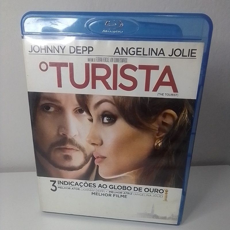 O TURISTA - BLU-RAY ANGELINA JOLIE JOHNNY DEEP | Shopee Brasil
