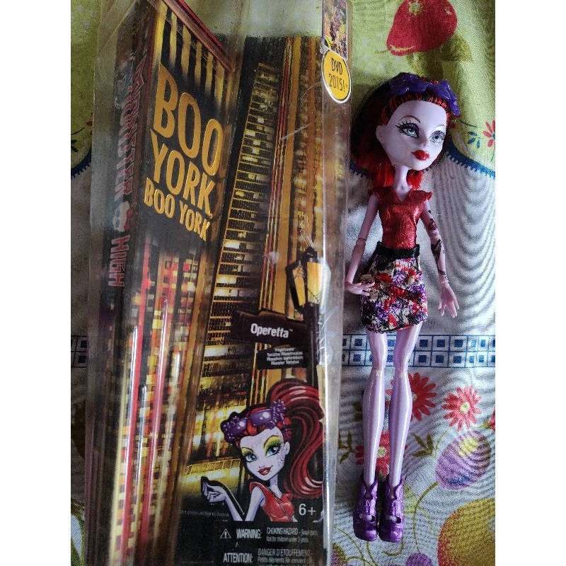 boneca monster high operetta boo york | Shopee Brasil