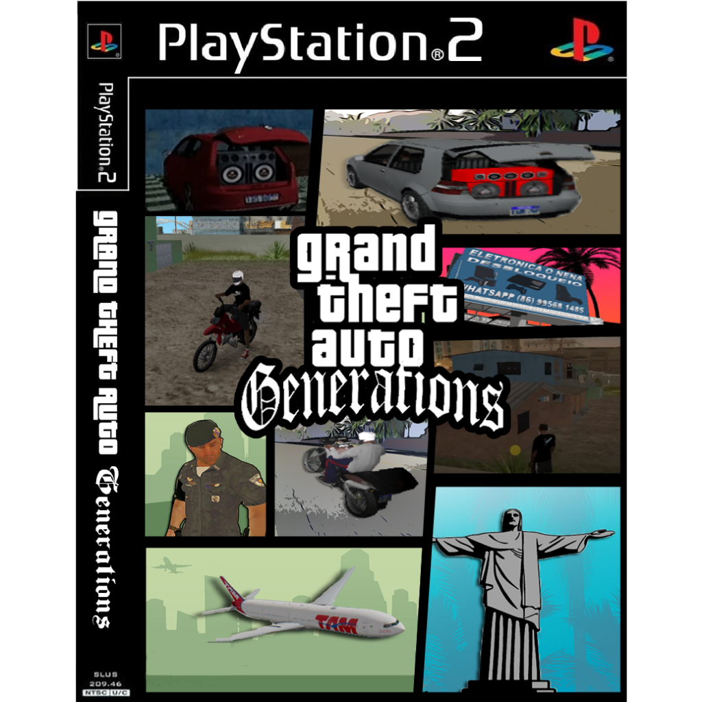 Jogo GTA Generation Beta V4 Compativel com PS2 | Shopee Brasil