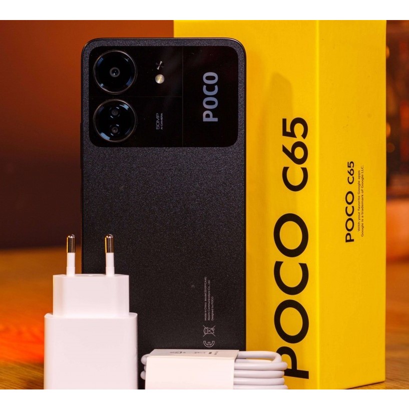 Smartphone Xiaomi POCO C65 256GB 8GB Preto | Shopee Brasil