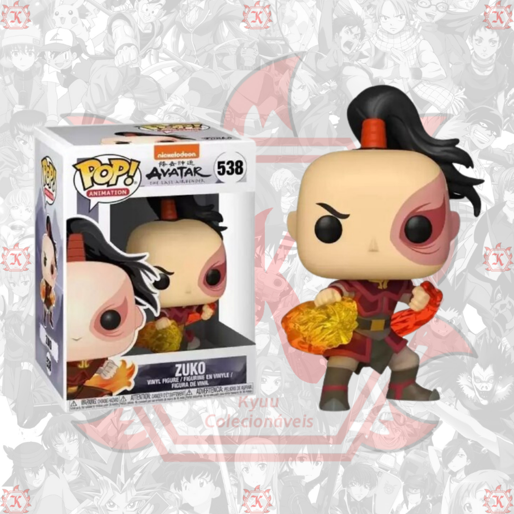 FUNKO POP AVATAR - ZUKO 538 | Shopee Brasil