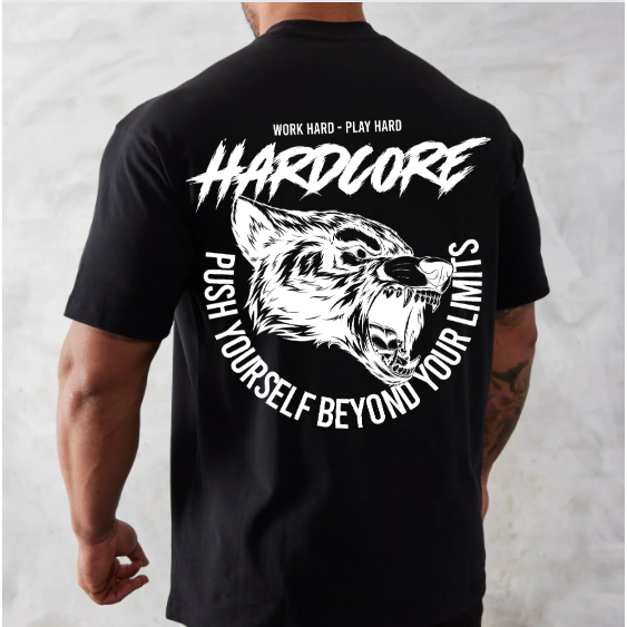 Camiseta Oversized Arte Musculação Bodybuilder Fitness Animal Trembo ...