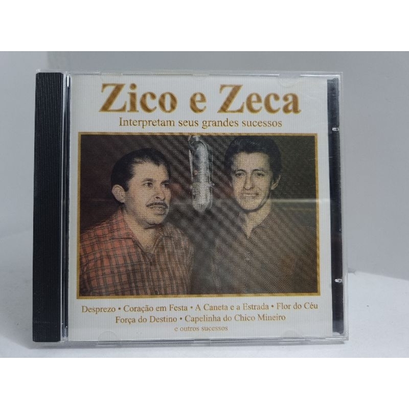 Cd Zico e Zeca Interpretam seus Grandes Sucessos. Usado. | Shopee Brasil