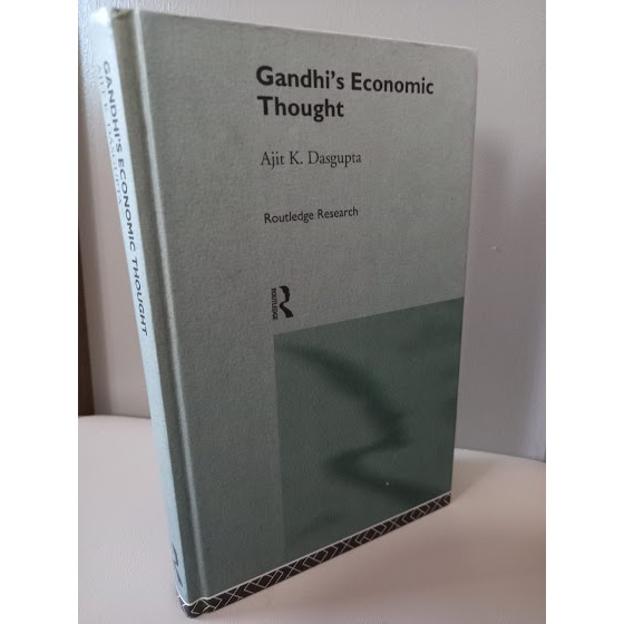 Livro Gandhi's Economic Thought - Ajit K. Dasgupta | Shopee Brasil