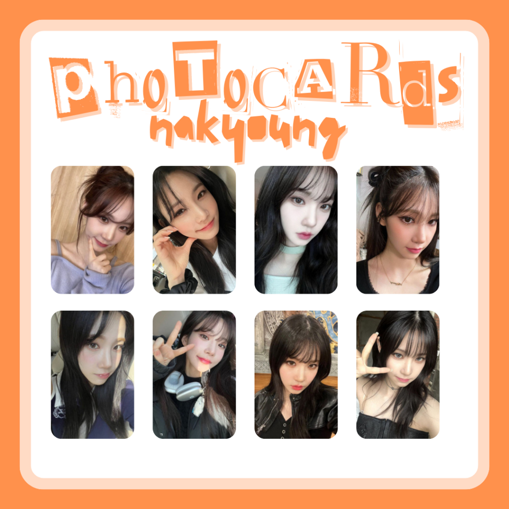 Nakyoung TripleS Photocards Fanmade | Shopee Brasil